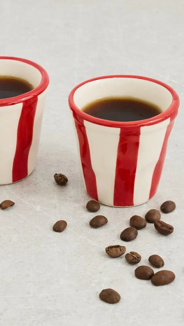 ZAFFERANO Lido Righe Espresso Shot Cups