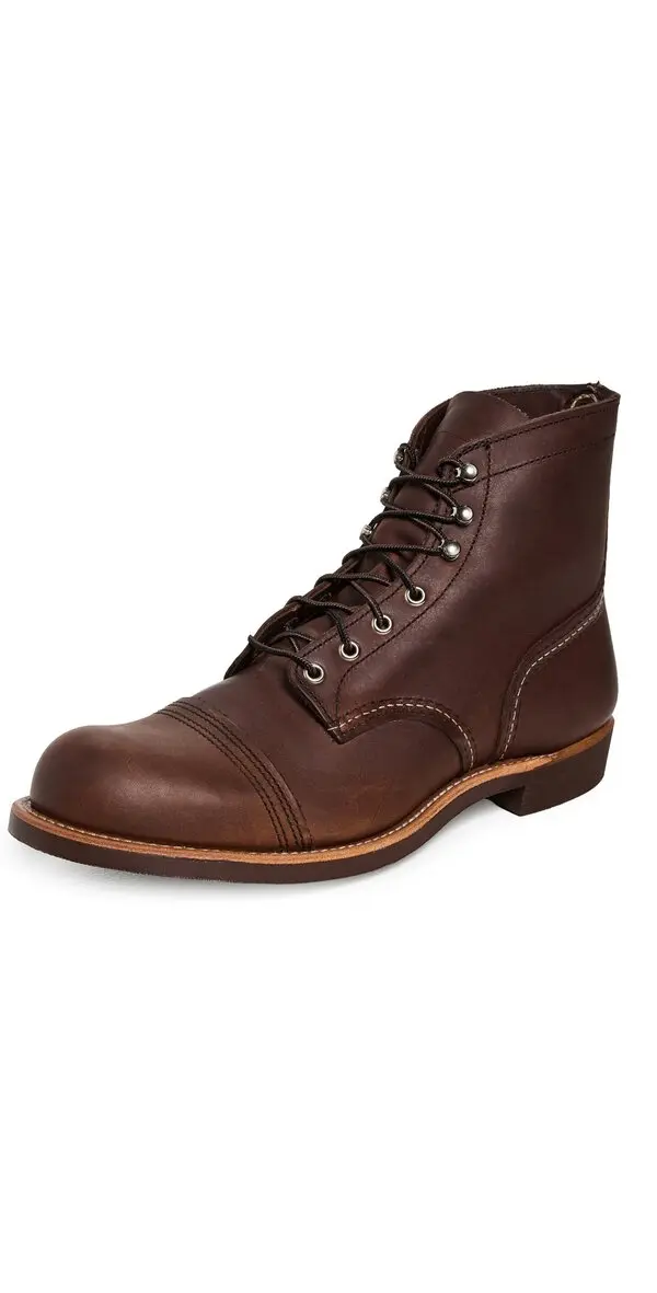 Red Wing Iron Ranger Harness Leather Boots - Amber Harness