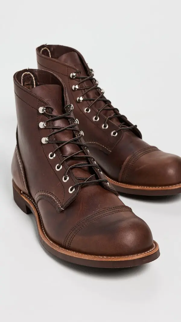 Red Wing Iron Ranger Harness Leather Boots - Amber Harness