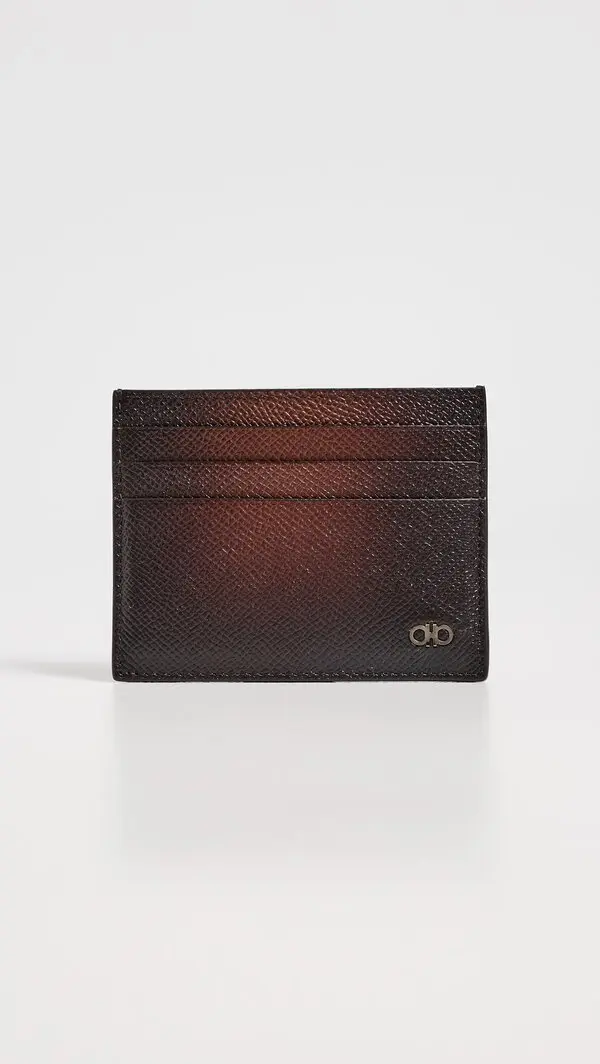FERRAGAMO Micro Gancio Card Case