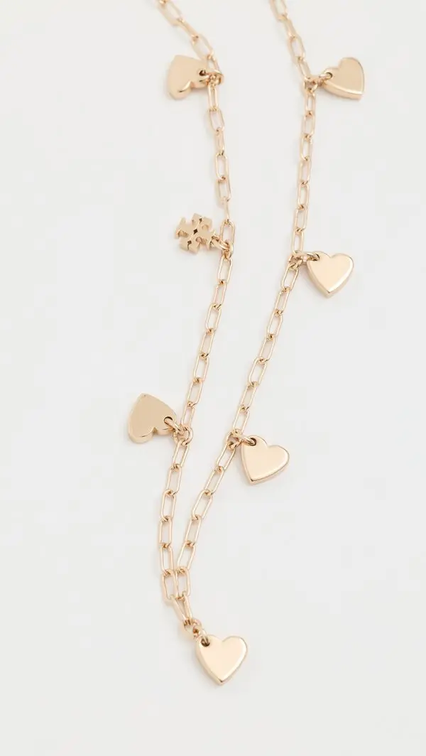 Tory Burch Heart Charm Necklace