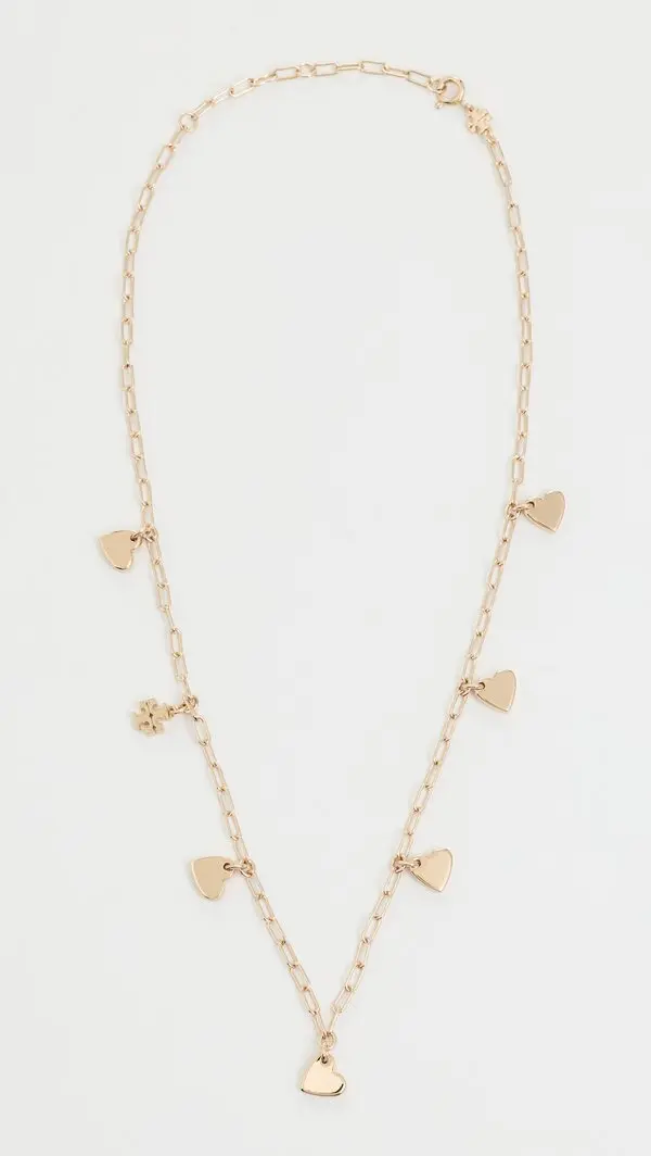 Tory Burch Heart Charm Necklace