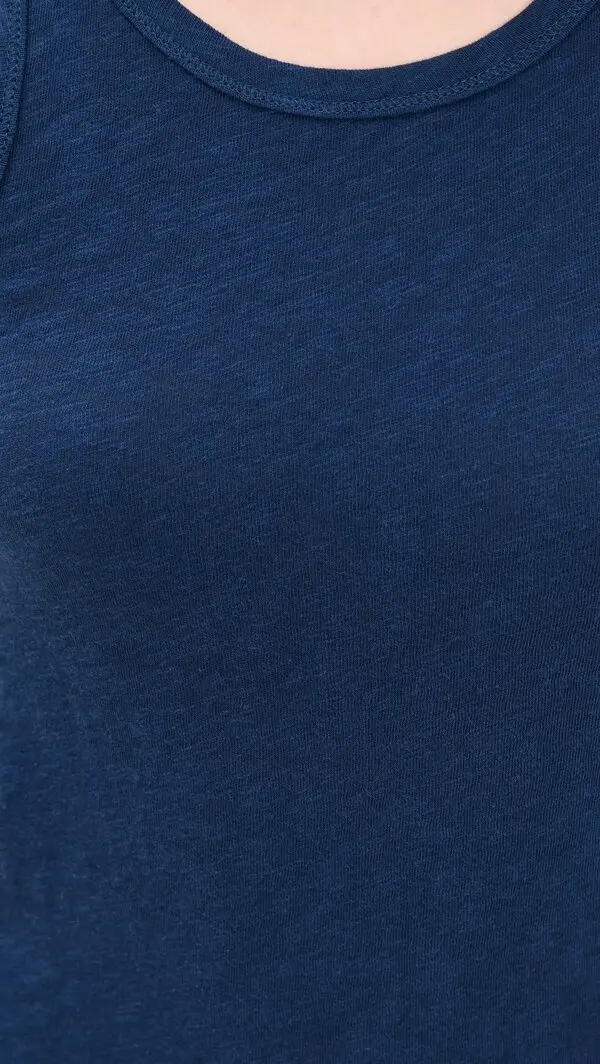 Z Supply Classic Slub Scoop Tank - Indigo