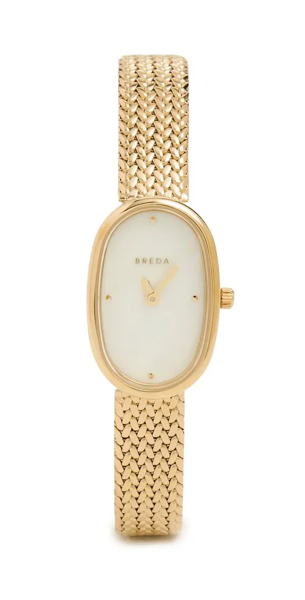 BREDA Jane Tethered 23mm Watch - Gold/champagne