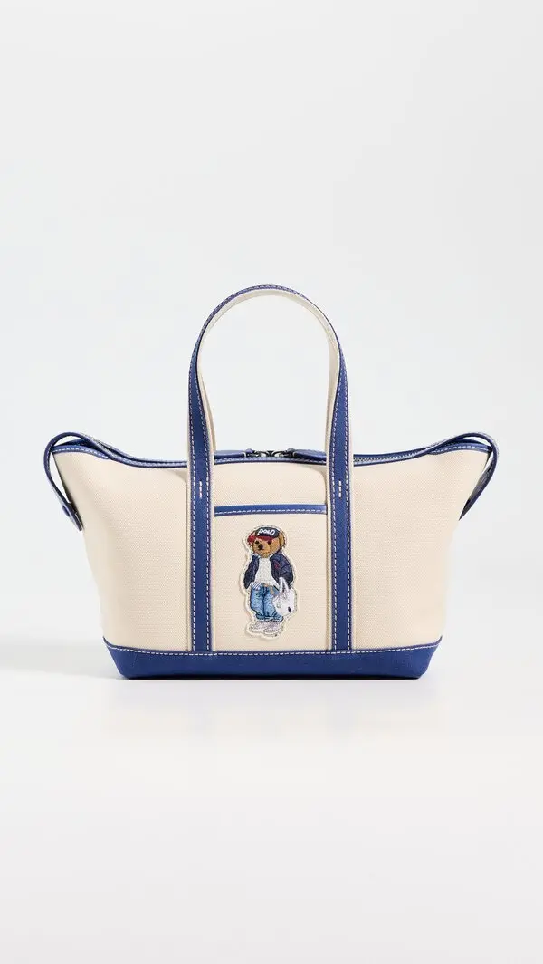 Polo Ralph Lauren Spring Bear Mini Shopper Tote