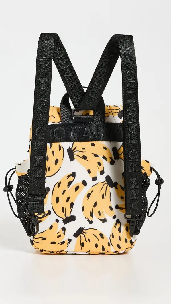 Farm Rio Banana Printed Mini Backpack