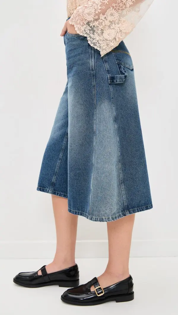 Sea Lyssa Denim Culottes