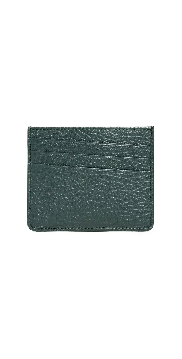 MAISON MARGIELA Slim Card Holder - Bottle Green