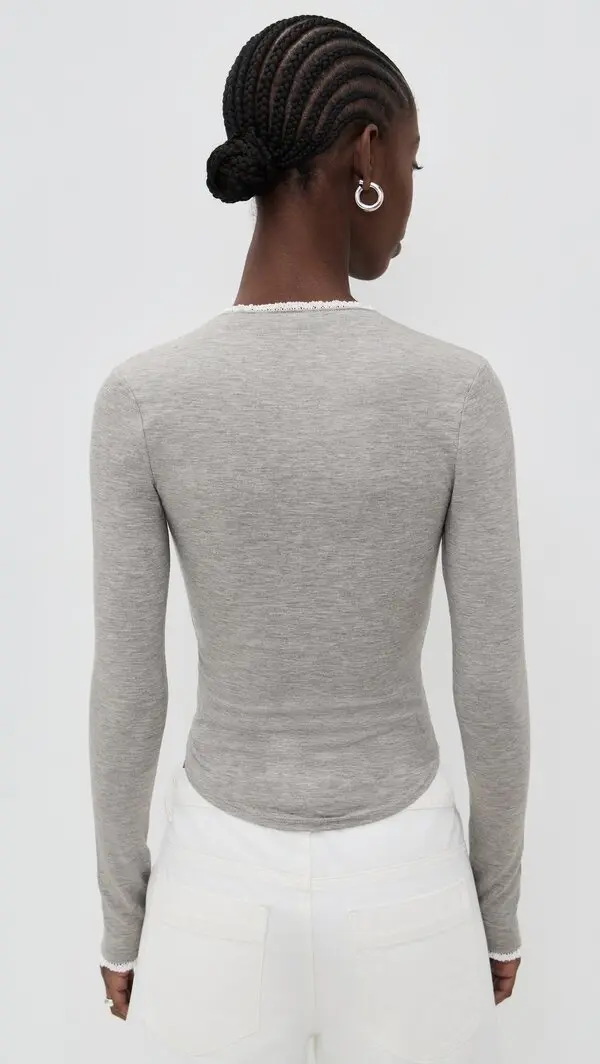 THE LINE BY K Nero Long Sleeve Top
