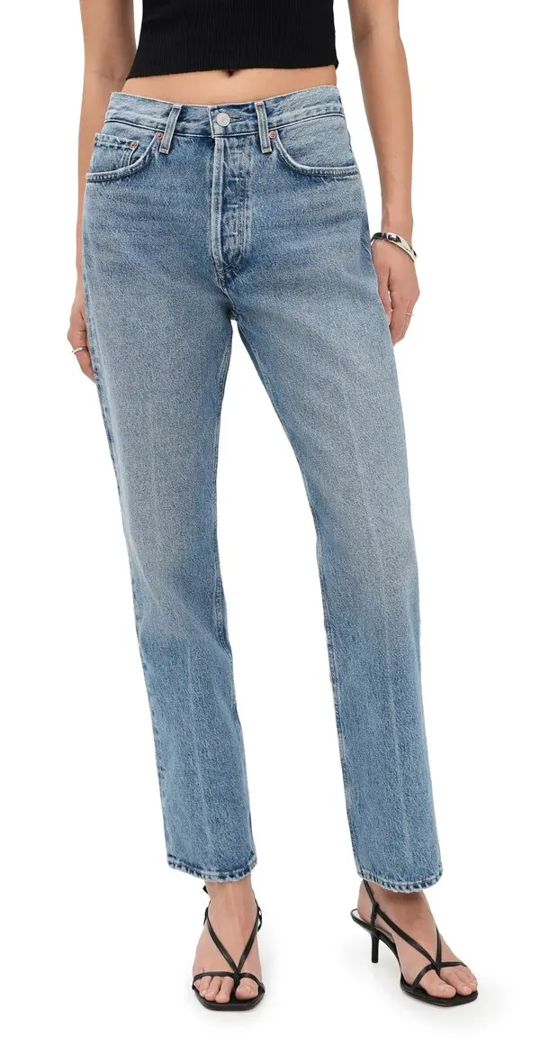 AGOLDE Lana High-rise Straight Jeans