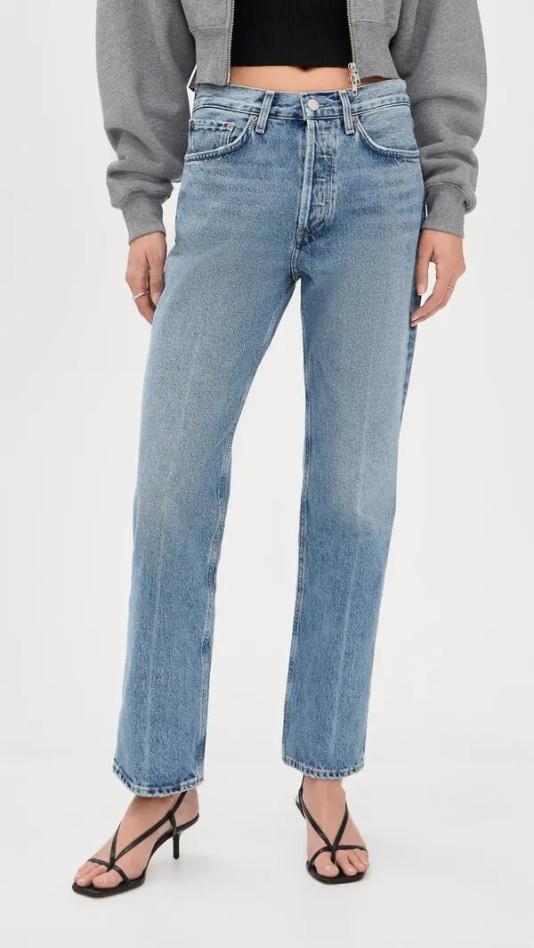 AGOLDE Lana High-rise Straight Jeans