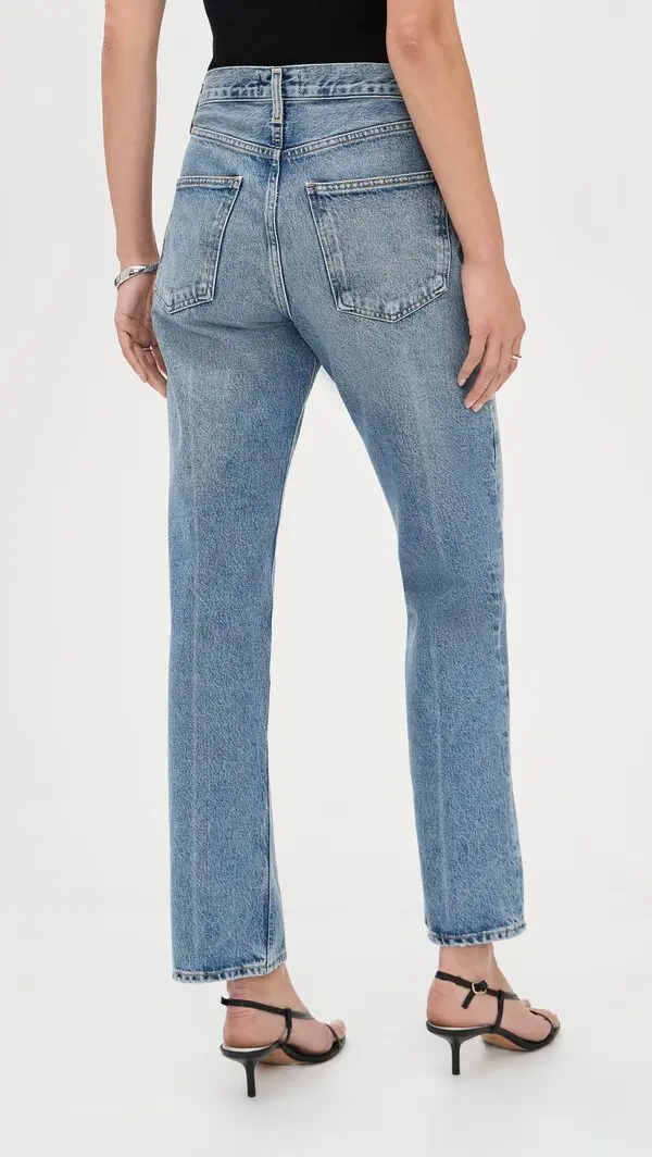 AGOLDE Lana High-rise Straight Jeans