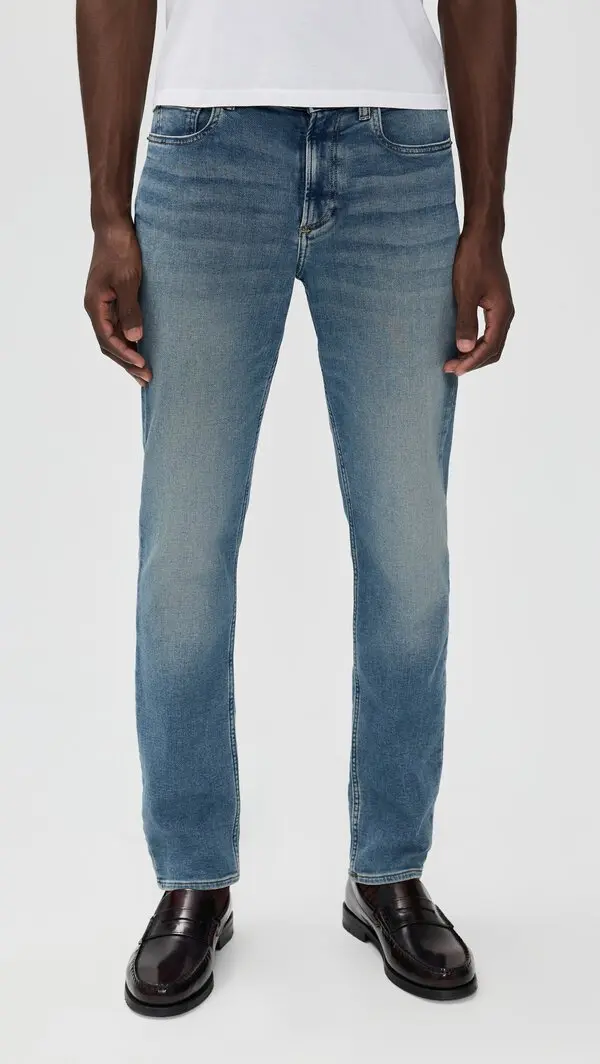 Faherty Brand Stretch Terry 5 Pocket Jeans