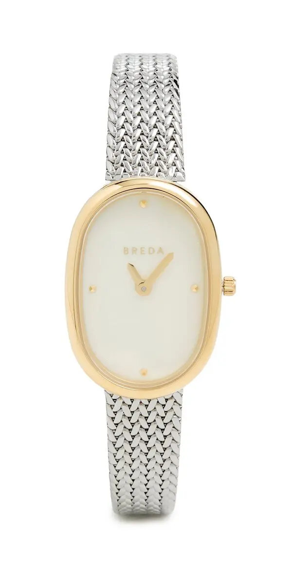BREDA Jane Tethered Watch 23mm - Gold/silver/champagne