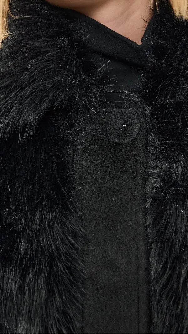 LA LIGNE Faux Fur Alpine Coat