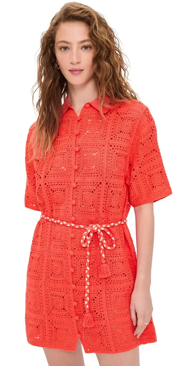 KIVARI Brenna Mini Shirt Dress