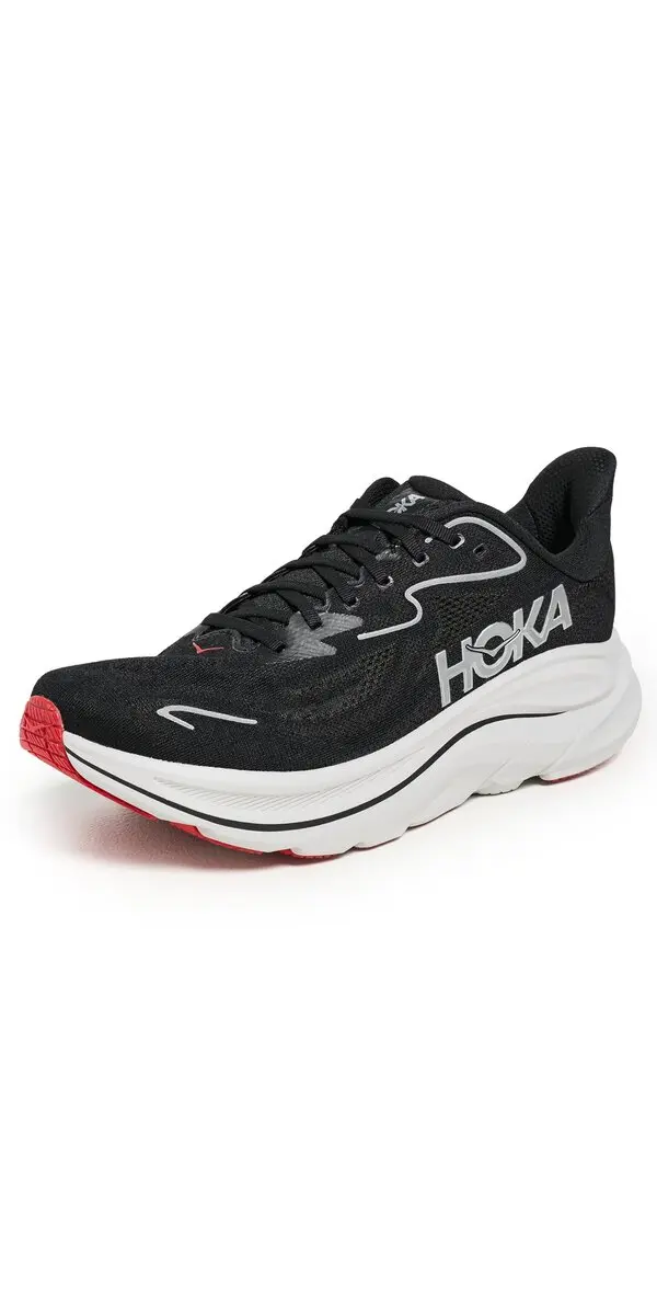 Hoka Clifton Sneakers - Black / Silver
