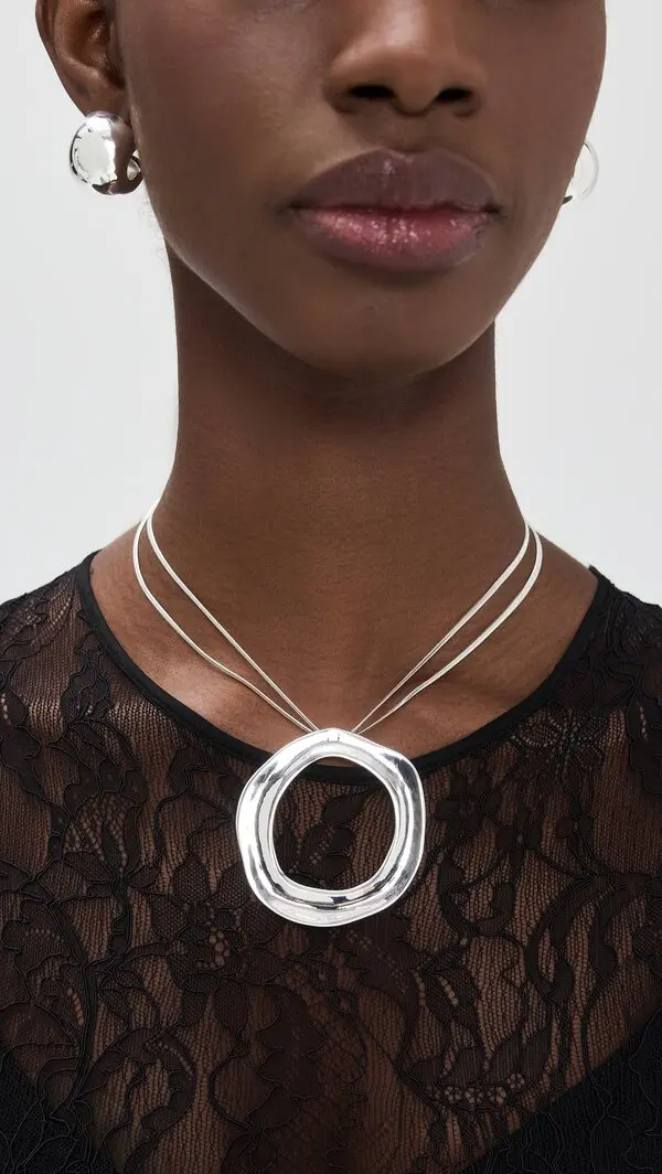 Ettika Open Circle Necklace