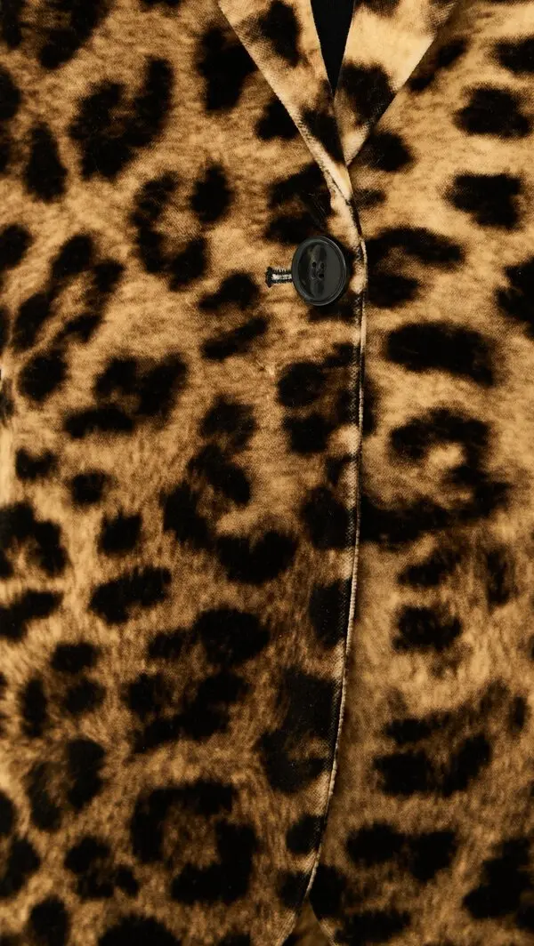 Ba&sh Bear Leopard Print Blazer