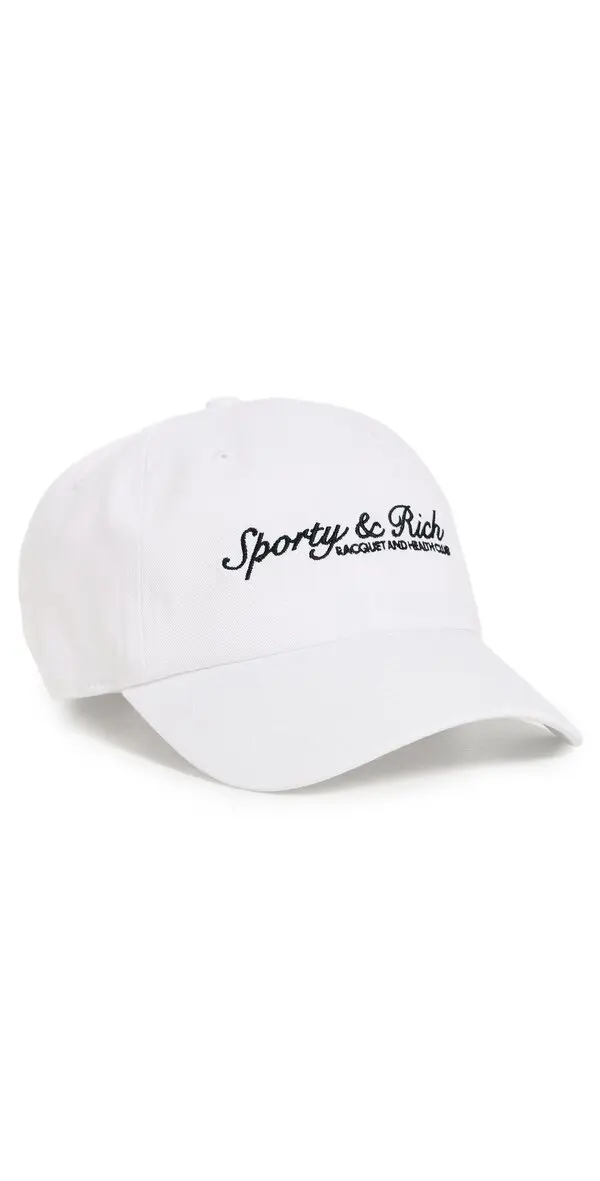 SPORTY & RICH Syracuse Cap - White