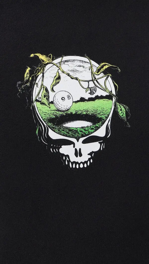 MALBON Grateful Dead Graphic Hoodie - Black