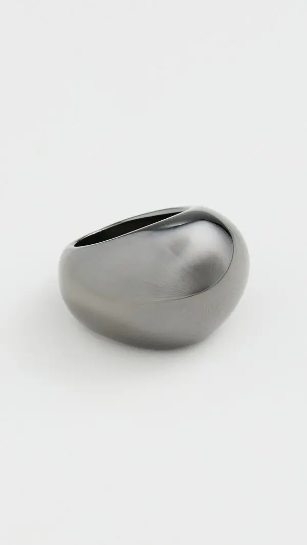 JENNIFER FISHER Dylan Statement Ring - Hematite