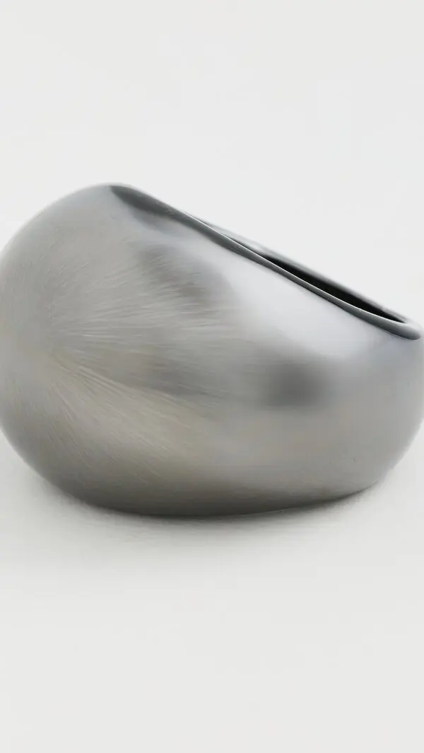 JENNIFER FISHER Dylan Statement Ring - Hematite