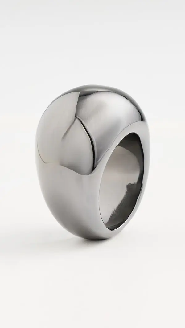 JENNIFER FISHER Dylan Statement Ring - Hematite