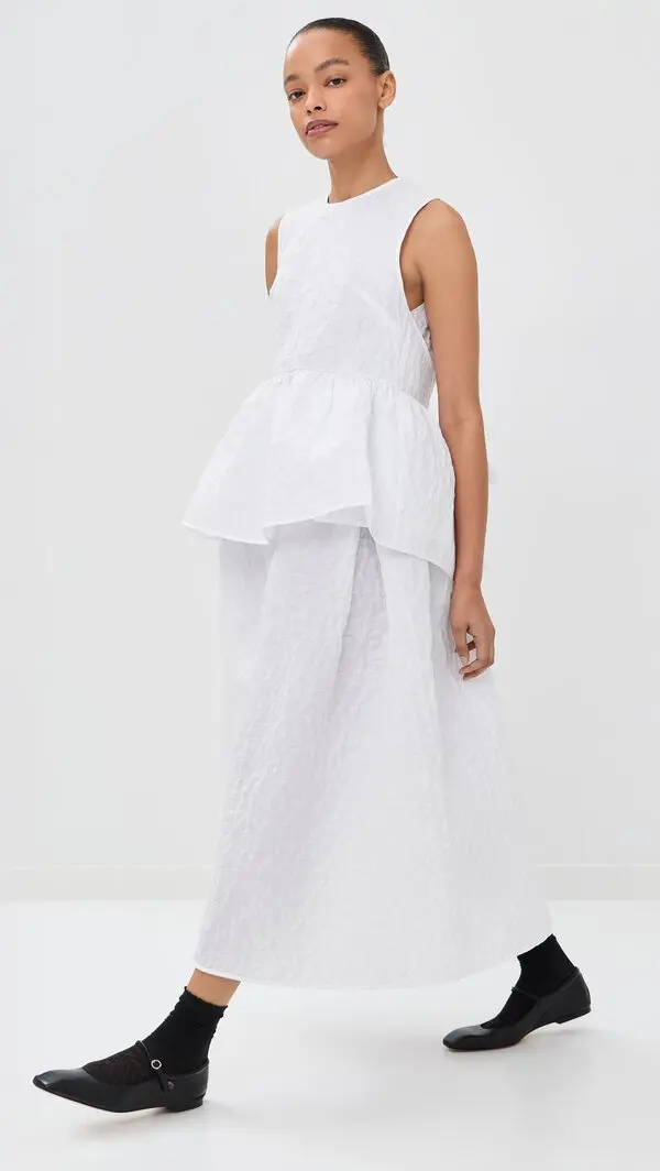 Cecilie Bahnsen Bea Top - White