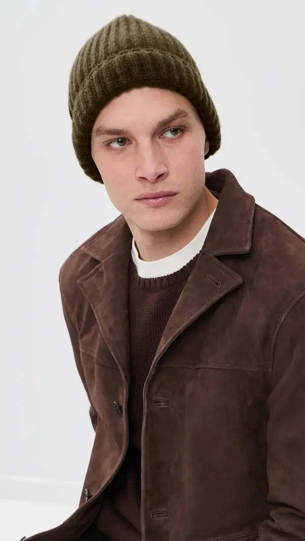 IVY ELLIS Cousteau Beanie - Olive