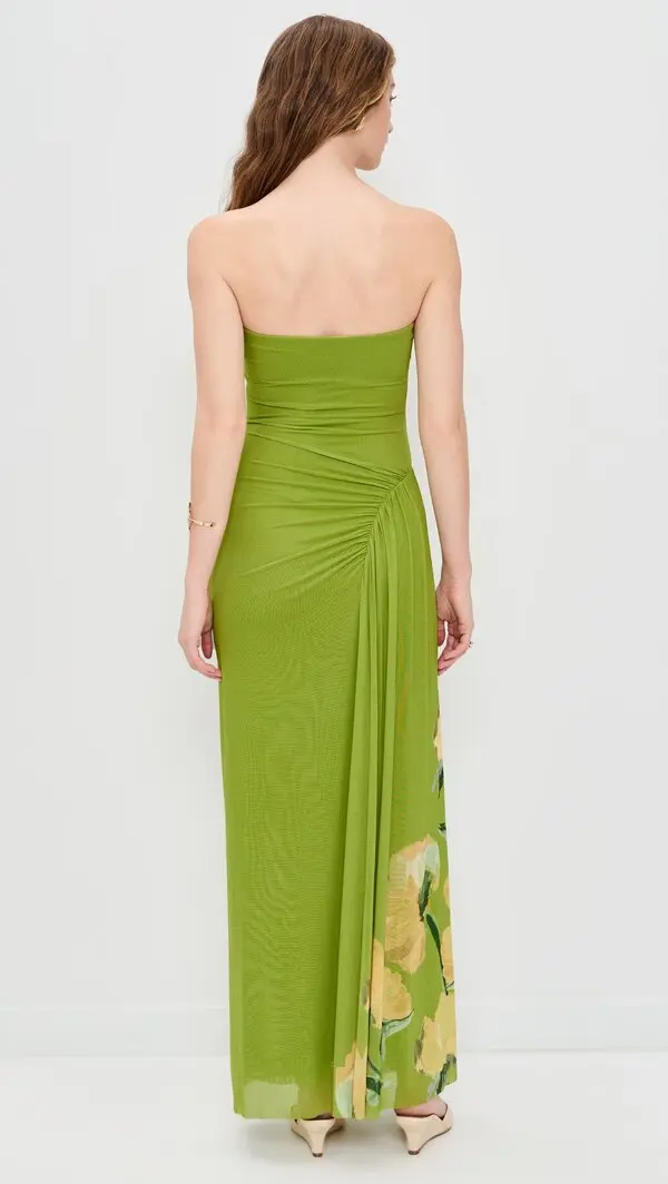 Bec & Bridge Citrina Strapless Maxi Dress