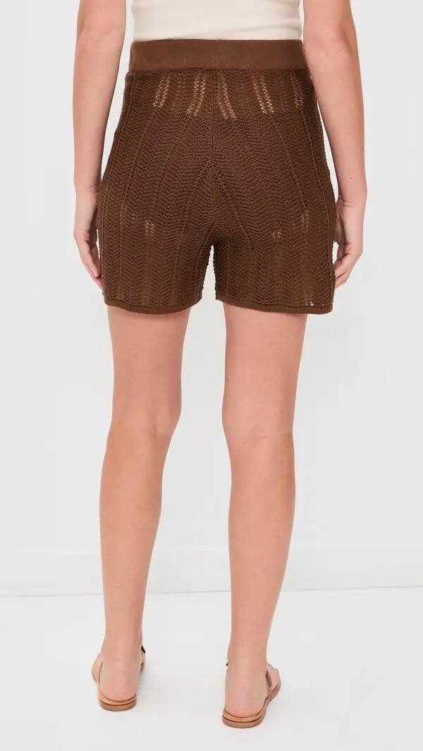 BAOBAB Corsica Crochet Knit Shorts