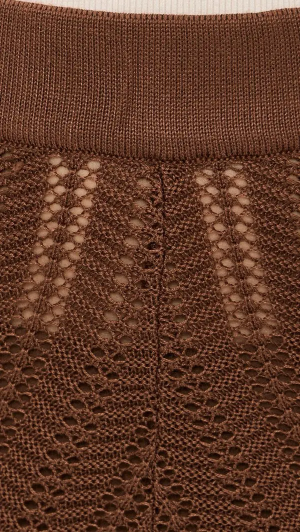 BAOBAB Corsica Crochet Knit Shorts