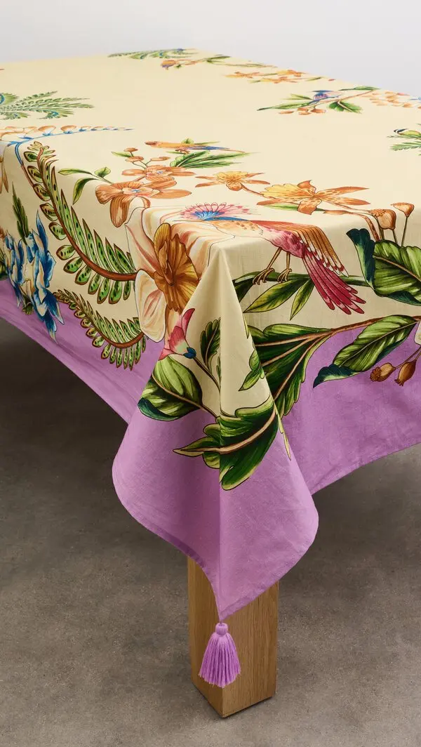 Farm Rio Floral Nature Tablecloth
