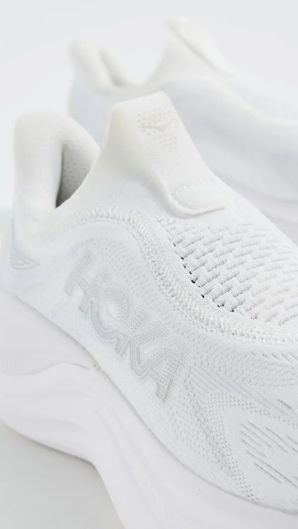 HOKA® Skyward Laceless Sneakers - White