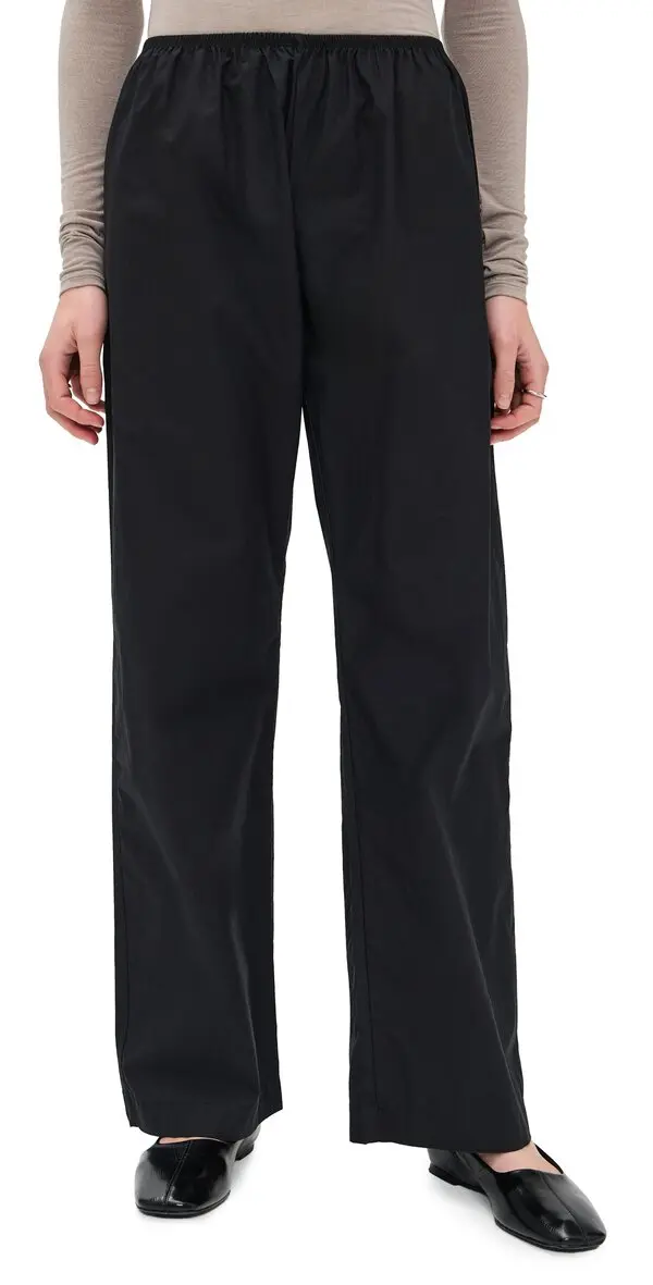 Donni. Poplin Simple Pants