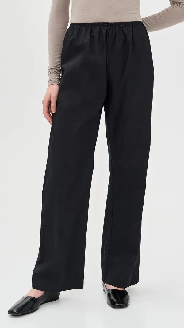 Donni. Poplin Simple Pants