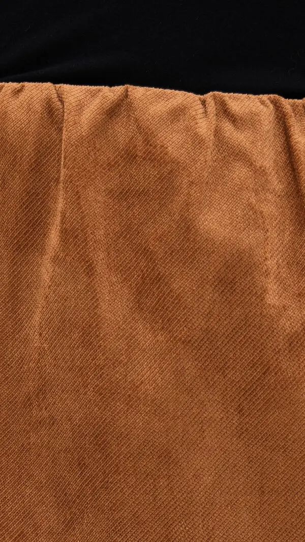 SHUSHU/TONG Smocked Short Skirt