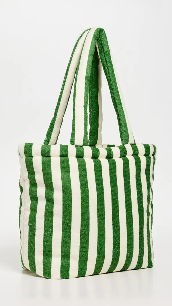 Farm Rio Striped Banana Tropical Tote - Multi