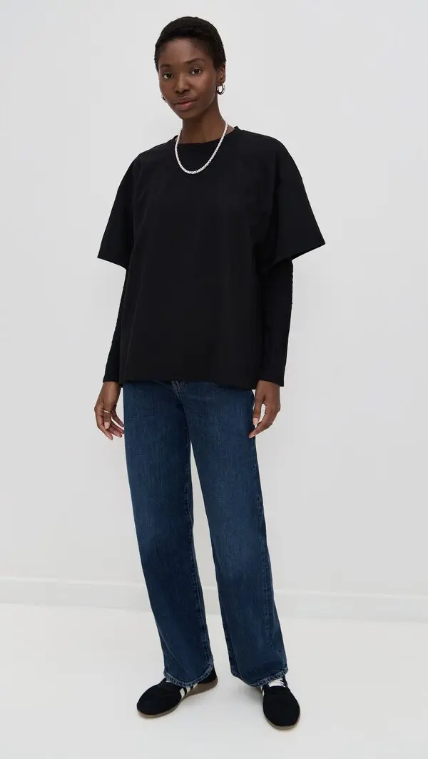 RIPLEY RADER Ponte Knit Big Shirt