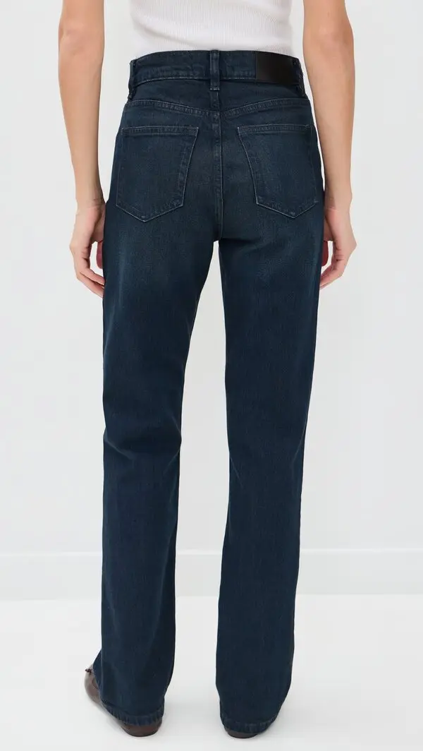 EB DENIM High-rise Straight Jeans