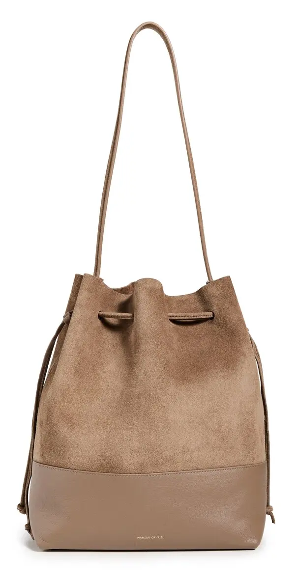 MANSUR GAVRIEL Cabas Bucket Bag - Anise
