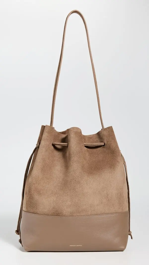 MANSUR GAVRIEL Cabas Bucket Bag - Anise