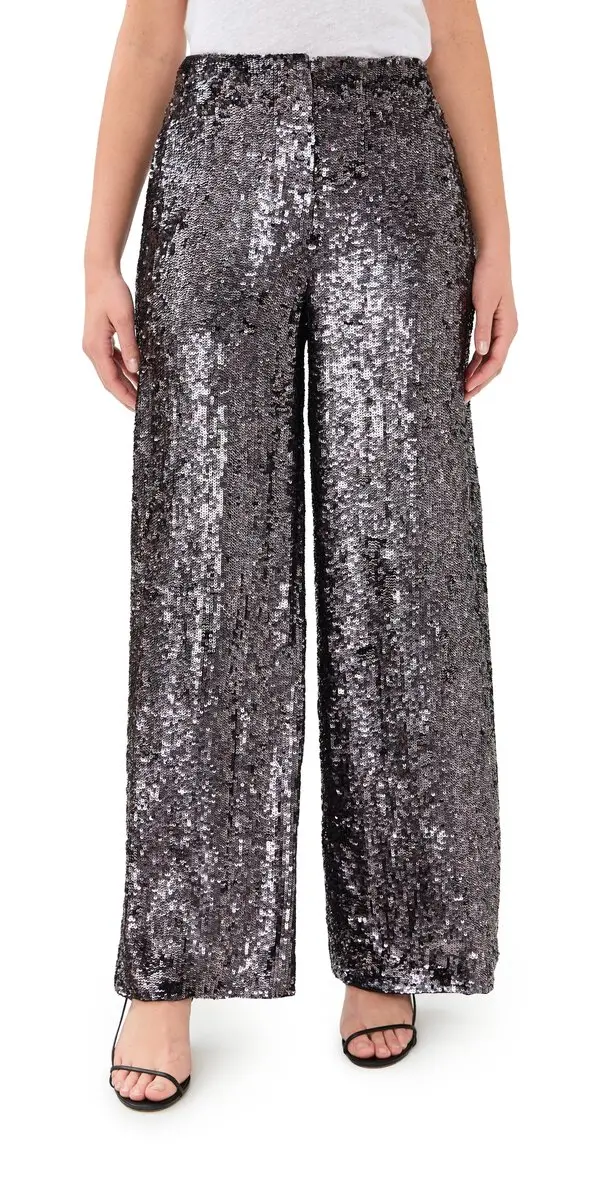 TWP Sequined Wide Leg Pants