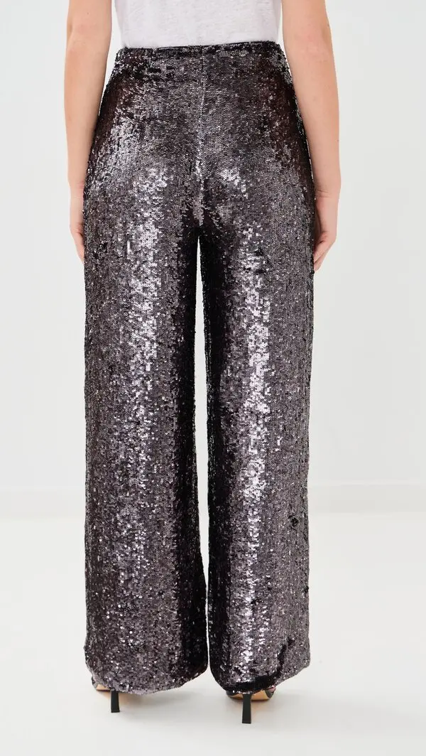 TWP Sequined Wide Leg Pants