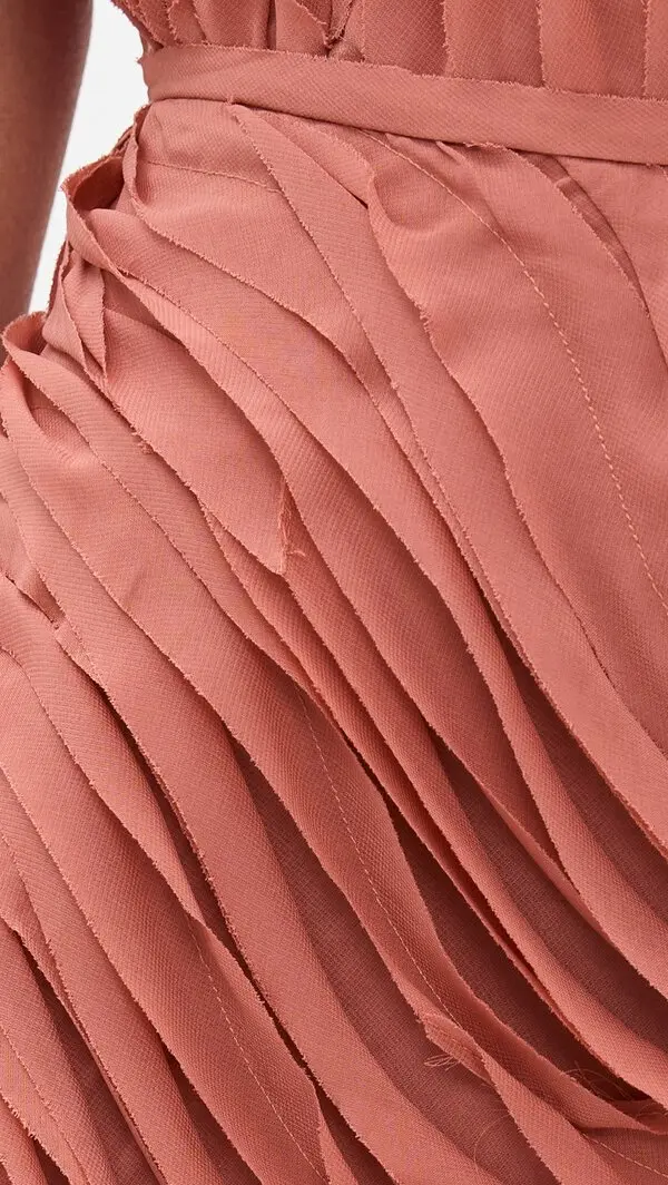 Ulla Johnson Amiko Ruffle-trimmed Skirt - Chestnut