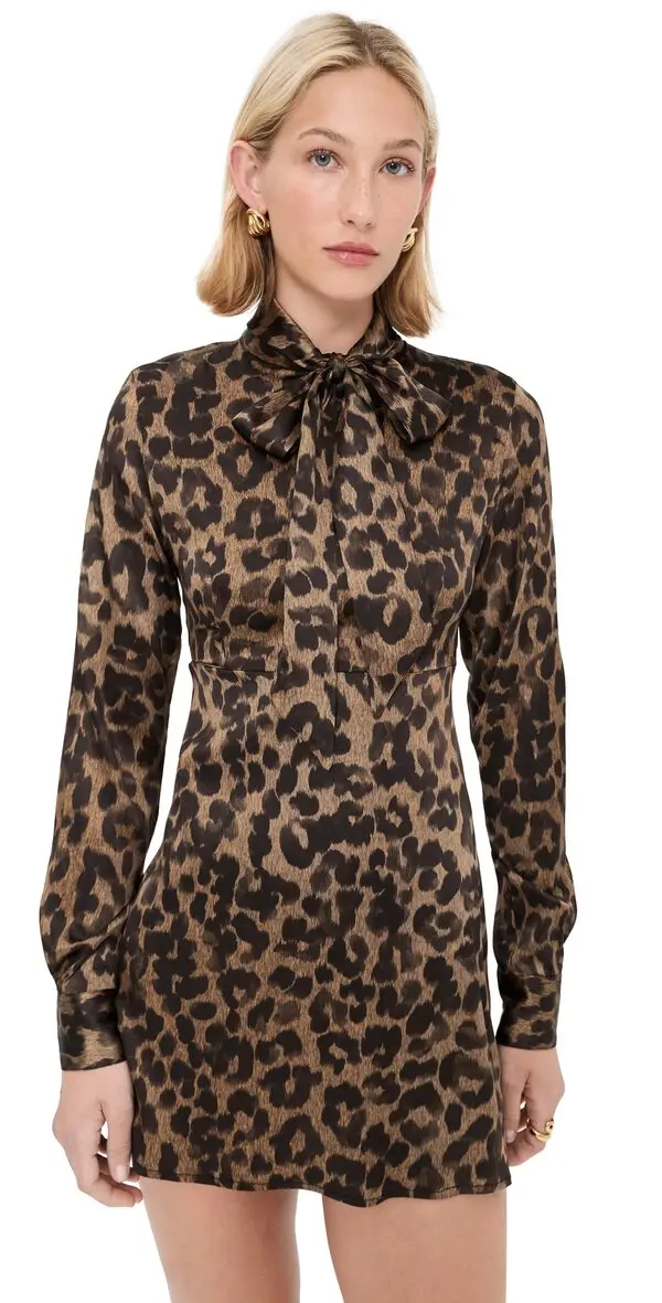 Françoise Molly Print Mini Dress