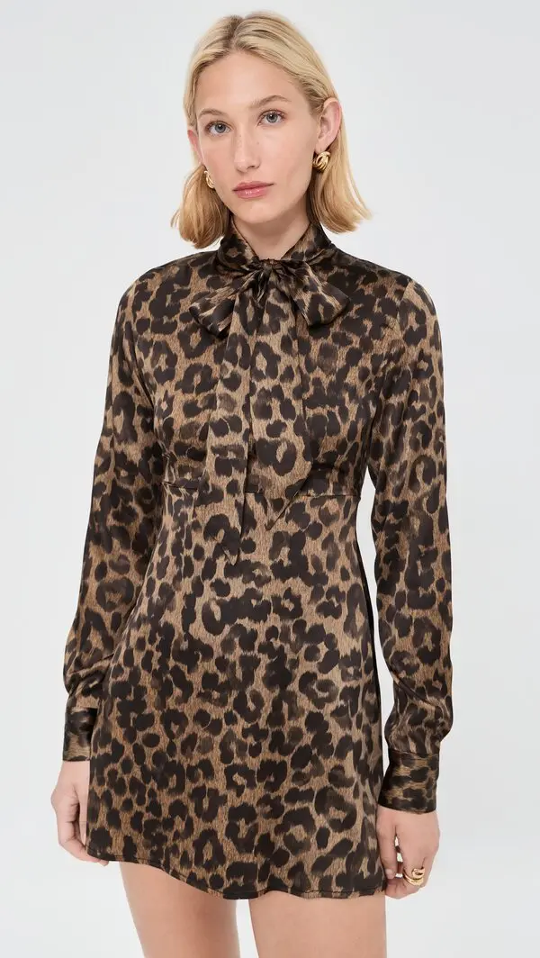 Françoise Molly Print Mini Dress