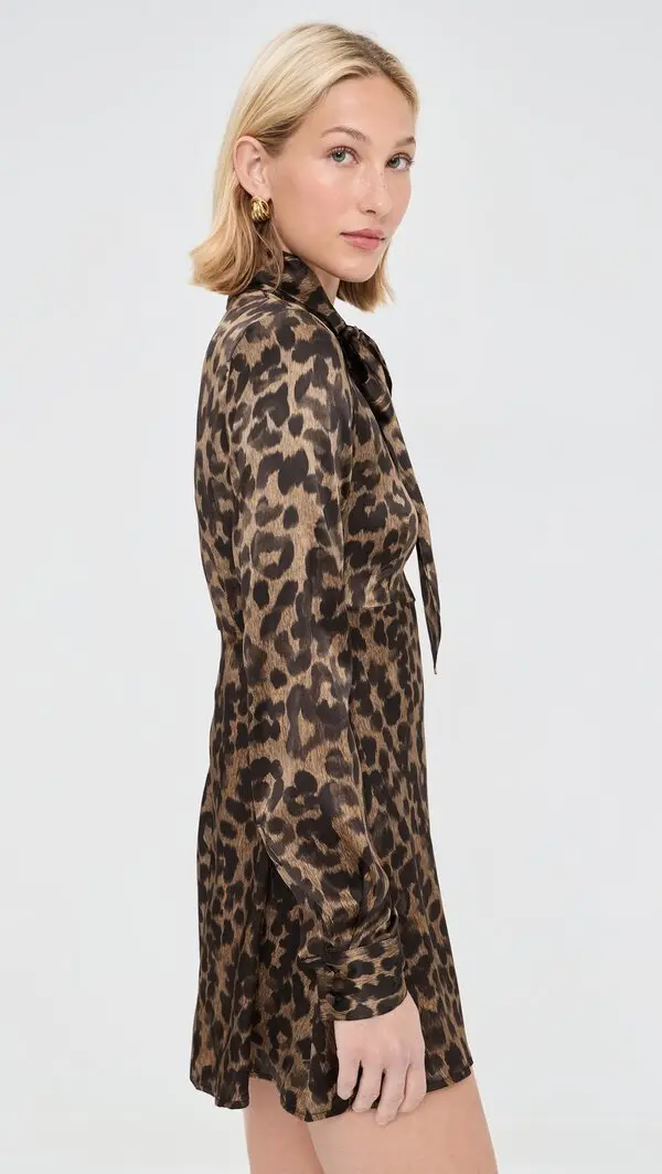 Françoise Molly Print Mini Dress