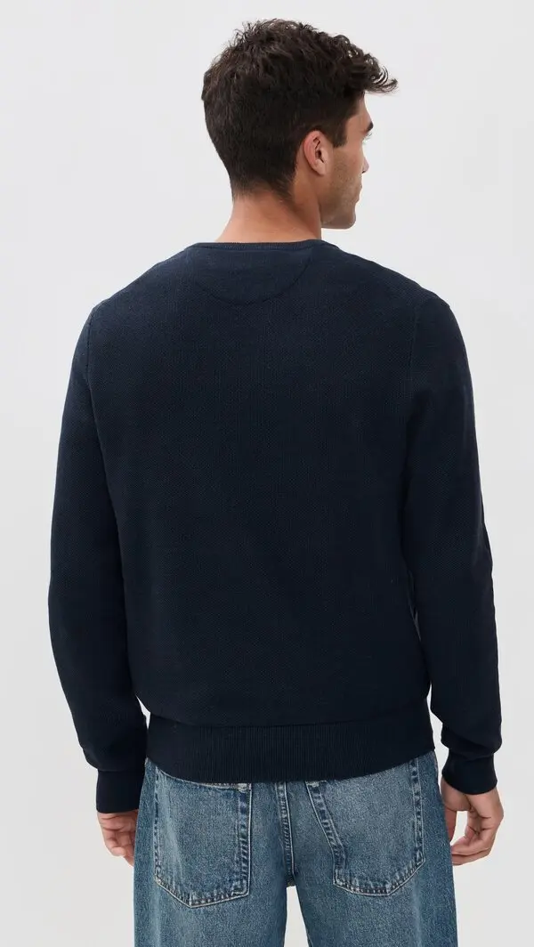 Polo Ralph Lauren Cotton Crewneck Sweater - Navy Heather